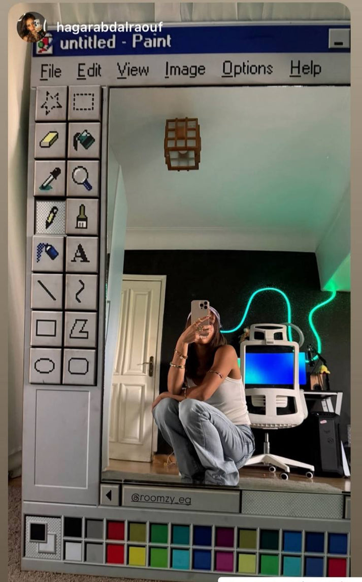 MS Paint Mirror – Roomzy